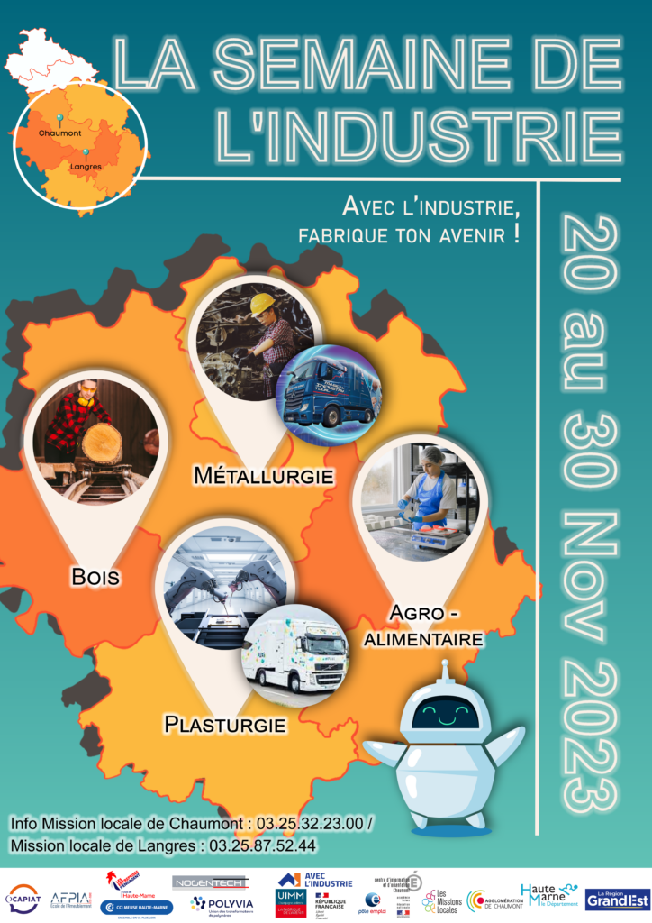 Une semaine dédiée à l’industrie dans le sud Haute-Marne - OPCO 2i