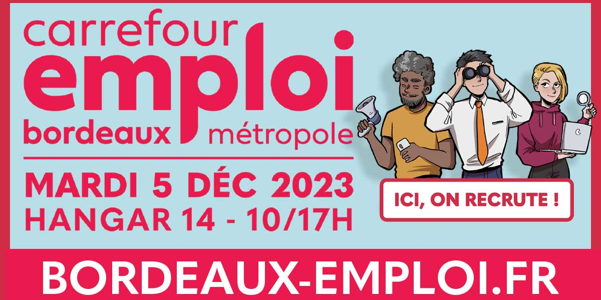 Carrefour emploi Bordeaux Métropole, le salon du recrutement - OPCO 2i